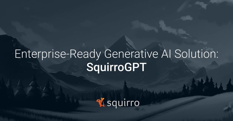 Squirro Launches Enterprise-Ready Generative AI Solution